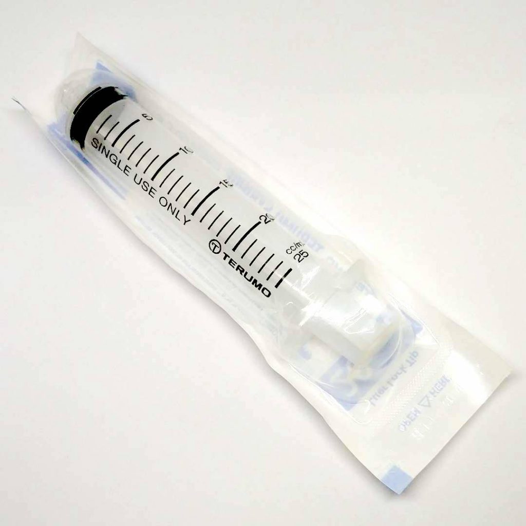 Terumo Syringe 20ml (Max 25ml) - RAW Flavours